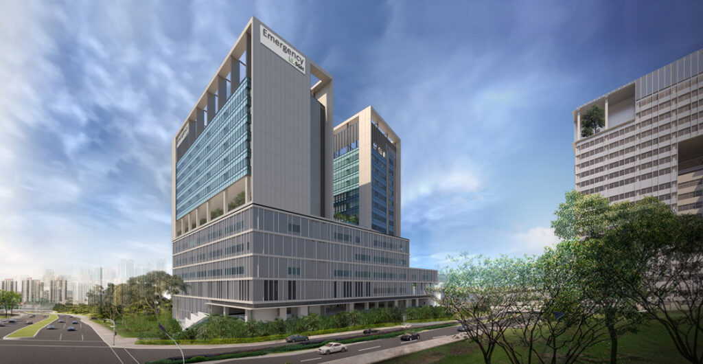 The contract at SGH New Emergency Medicine Building - Comnet